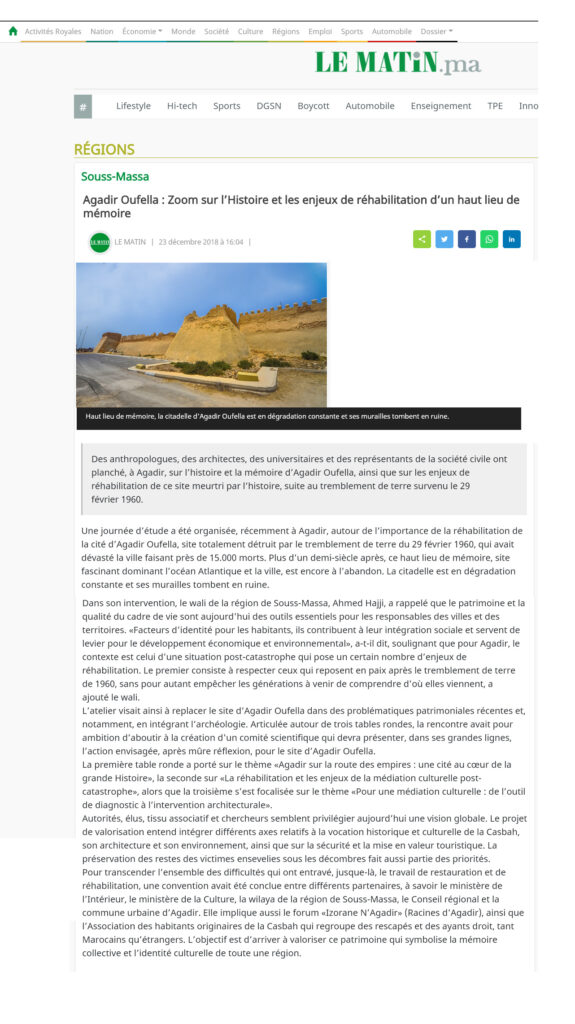 Zoom sur l'Histoire et les enjeux de réhabilitation d'un haut lieu de ...